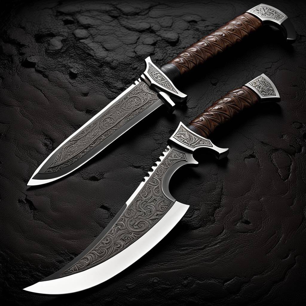 This is a fascinating world of stylish and brutal bladed weapons, where ...