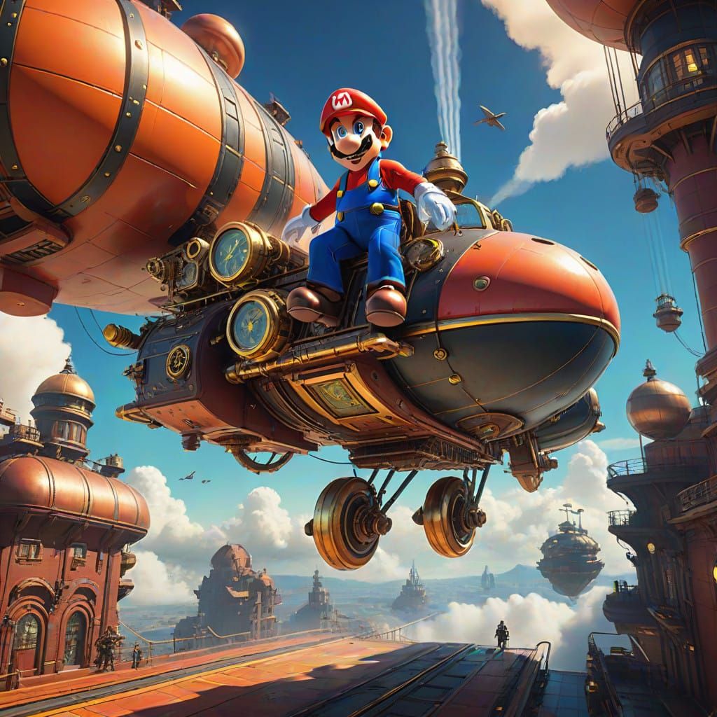 Stem Punk Super Mario Bros NFT Collection #014