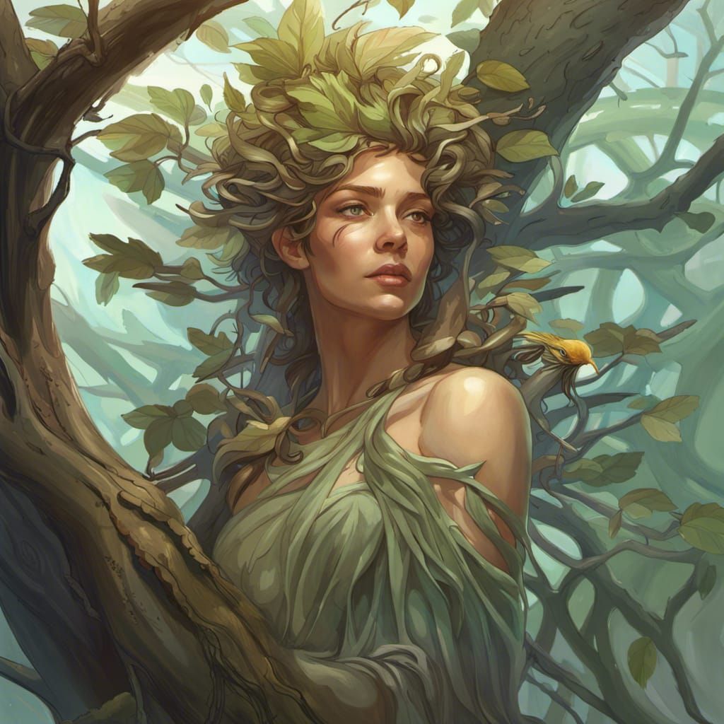 Dryad - AI Generated Artwork - NightCafe Creator