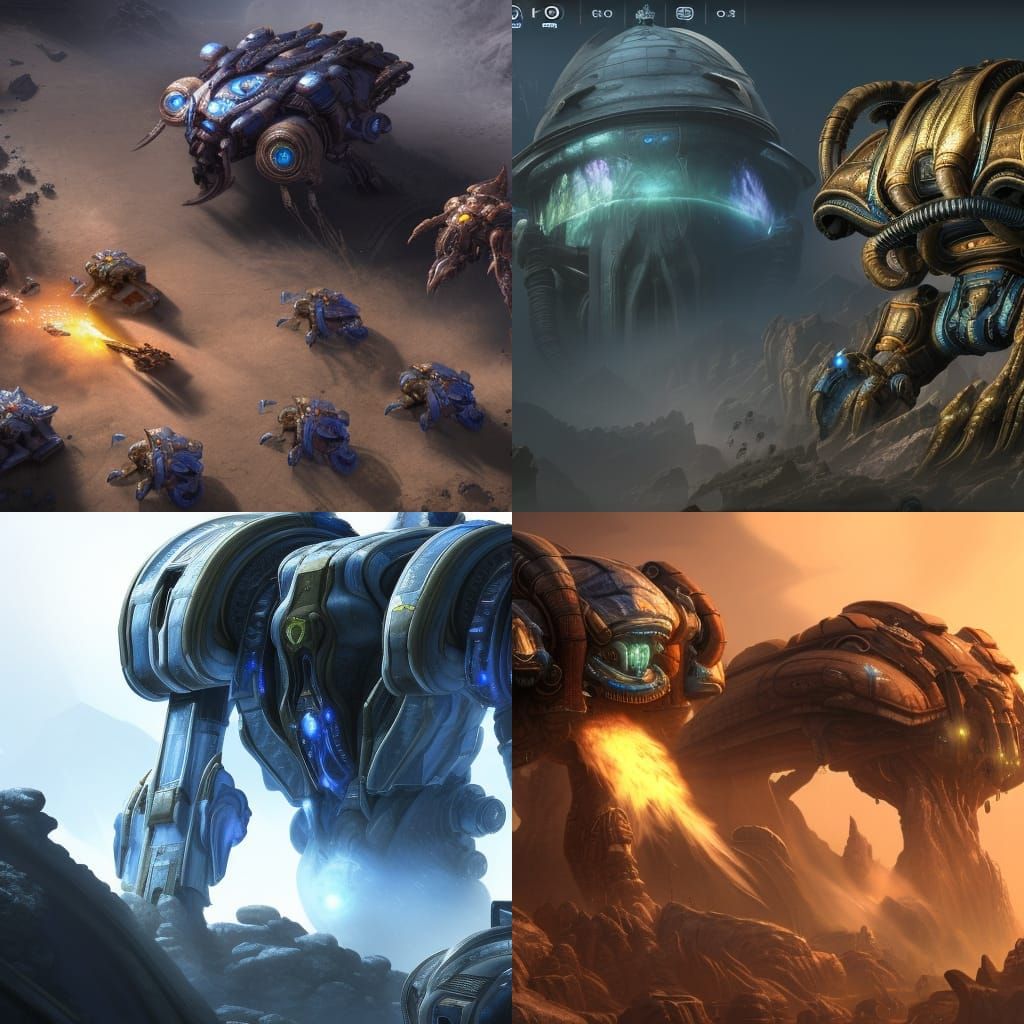 More Starcraft - AI Generated Artwork - NightCafe Creator