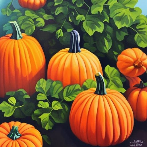 Pumpkin - AI Generated Artwork - NightCafe Creator