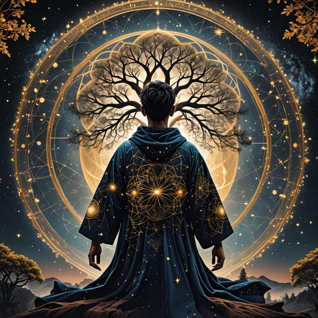Becoming the World Tree - AI Generated Artwork - NightCafe Creator