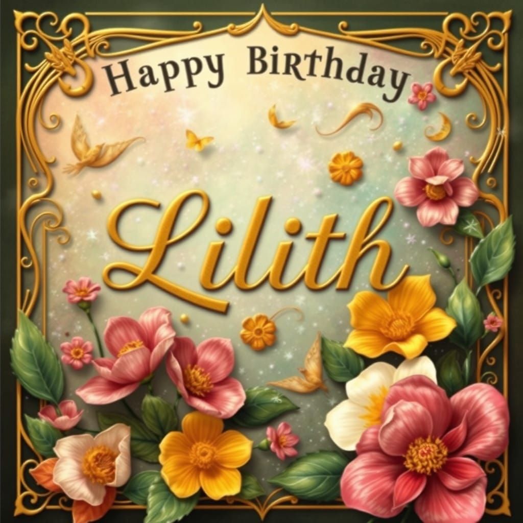 Happy Birthday Lilith! - Happy Birthday Lilith!