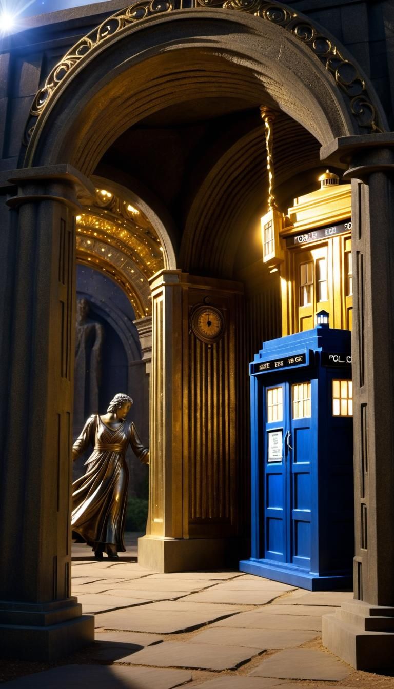 Tardis - AI Generated Artwork - NightCafe Creator