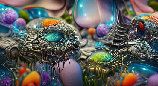 a very alien world - AI Generated Artwork - NightCafe Creator