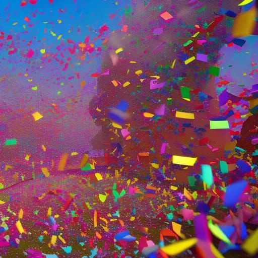 confetti - AI Generated Artwork - NightCafe Creator