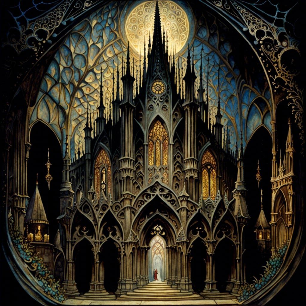 Gothic Fantasy - AI Generated Artwork - NightCafe Creator