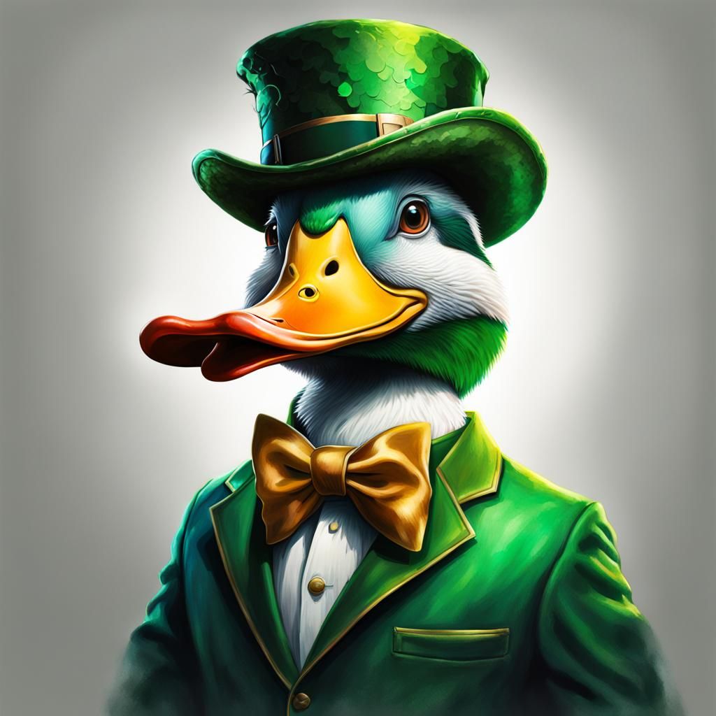 Lucky Ducky - AI Generated Artwork - NightCafe Creator