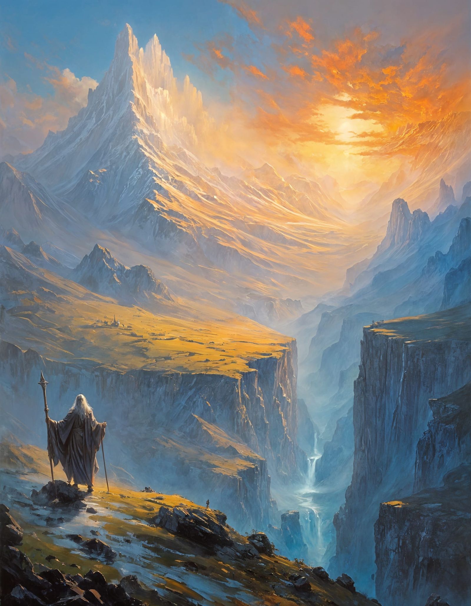 The Lonely Journey of Gandalf - Sage Wizard Wanders a Fantas...