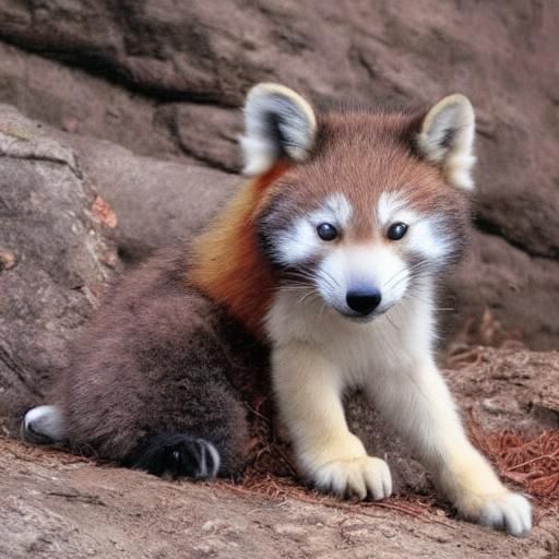 Red-wolf - AI Generated Artwork - NightCafe Creator