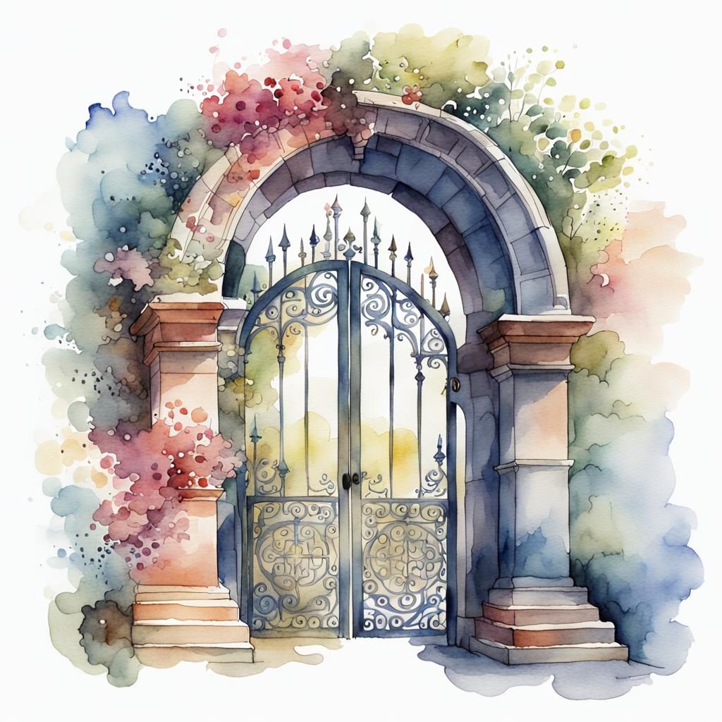 Gate To Where? - AI Generated Artwork - NightCafe Creator