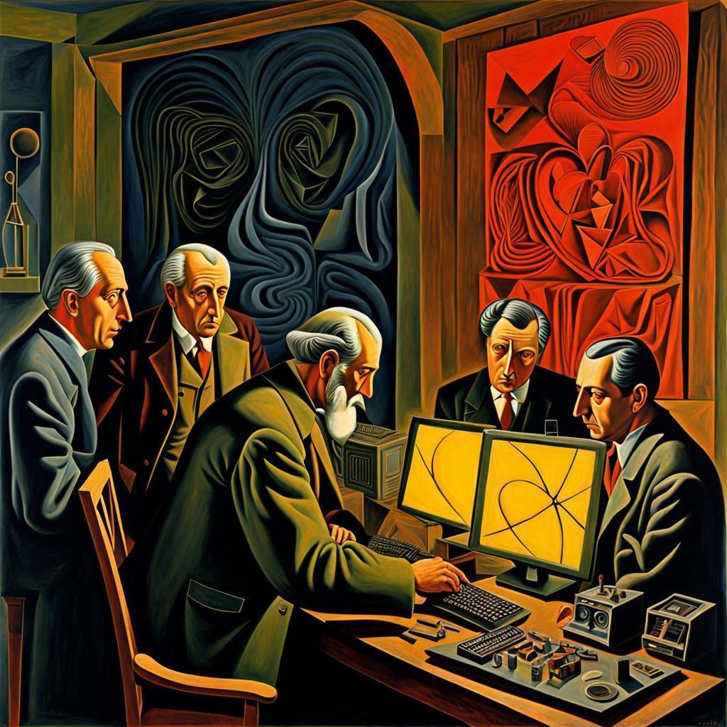 Computer Scientist #3 - AI Generated Artwork - NightCafe Creator