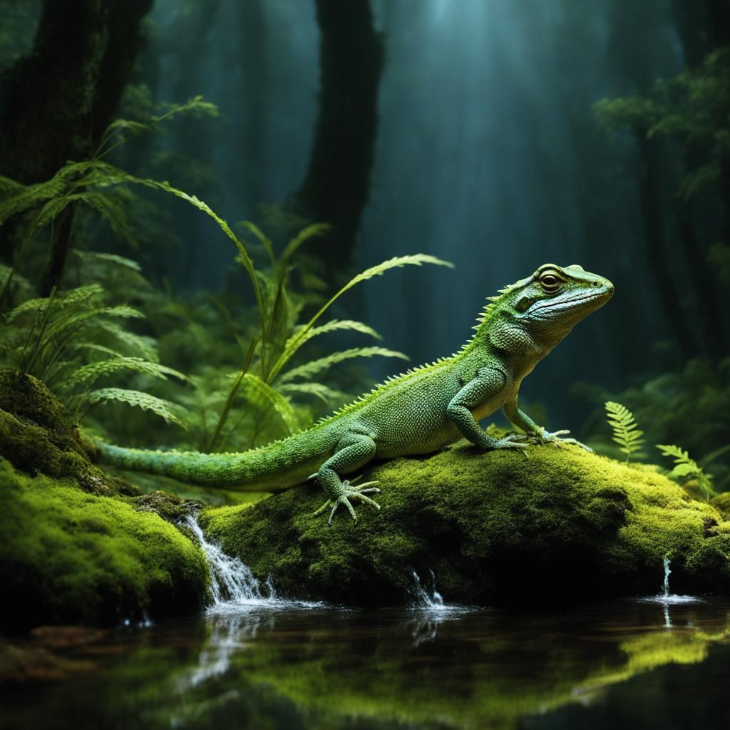 lizard - AI Generated Artwork - NightCafe Creator