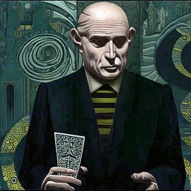 The hidden card - AI Generated Artwork - NightCafe Creator