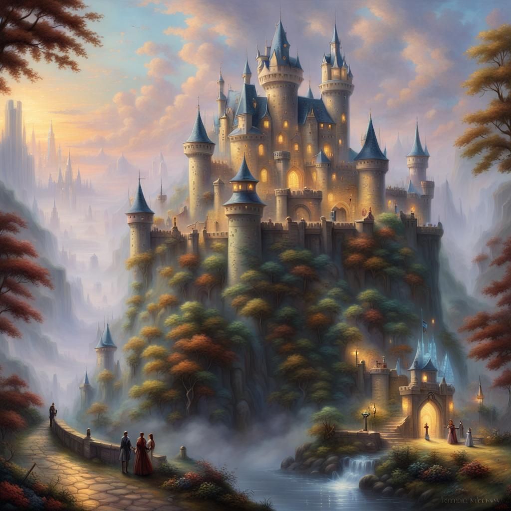 Midevial Castle Middle Earth - Midevial Castle Middle Earth