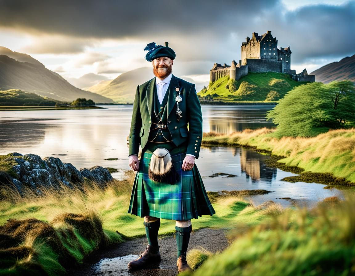 Scottish colours - AI Generated Artwork - NightCafe Creator