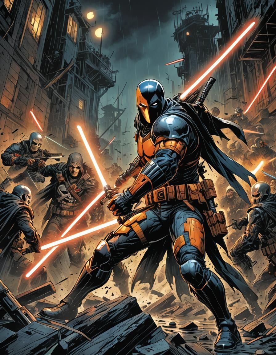 Deathstroke - AI Generated Artwork - NightCafe Creator