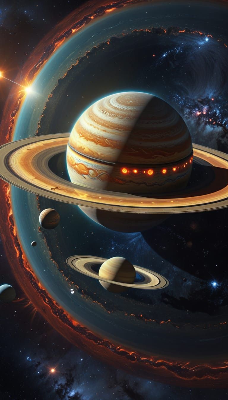 Planets in Alignment: An Educational Heliocentric ... - AI Art