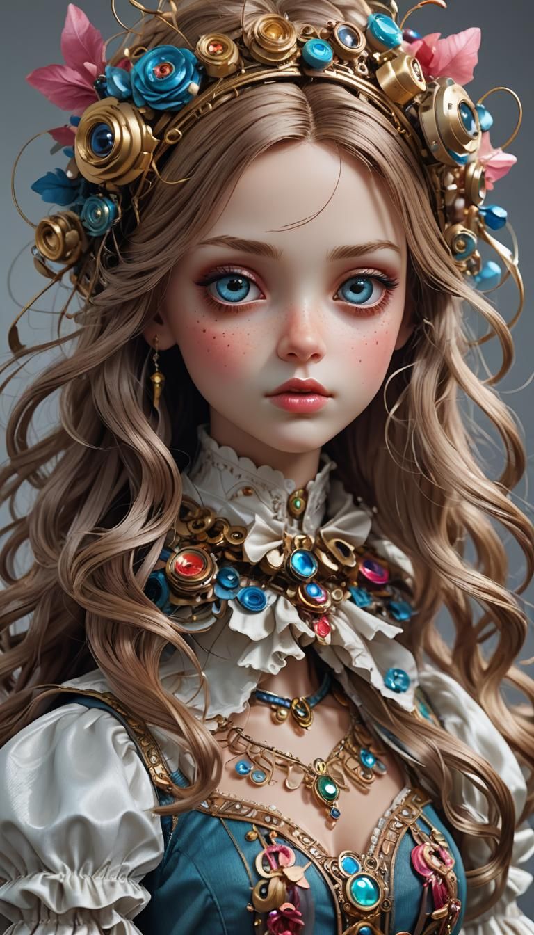 Blythe doll - AI Generated Artwork - NightCafe Creator