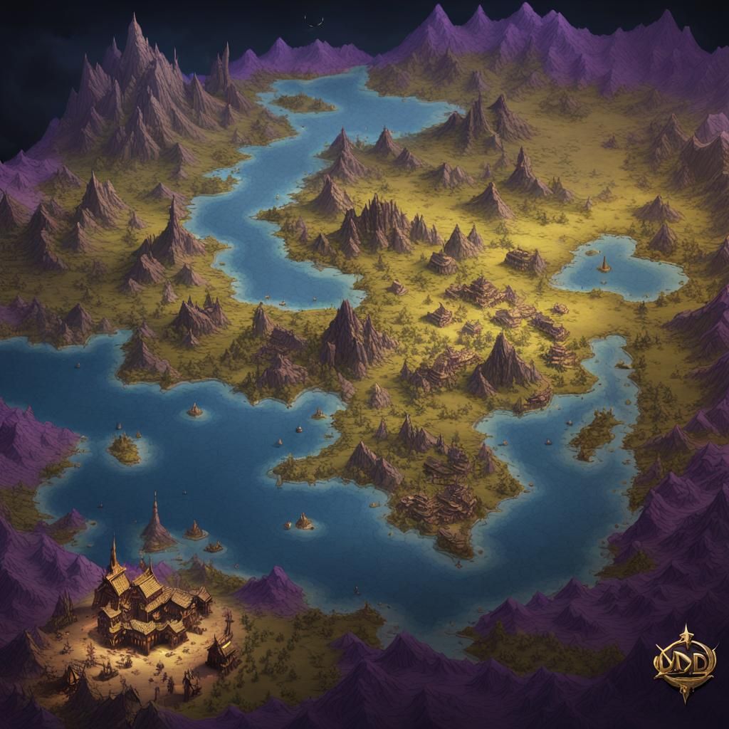 Ttrpg Small Map Ai Generated Artwork Nightcafe Creator