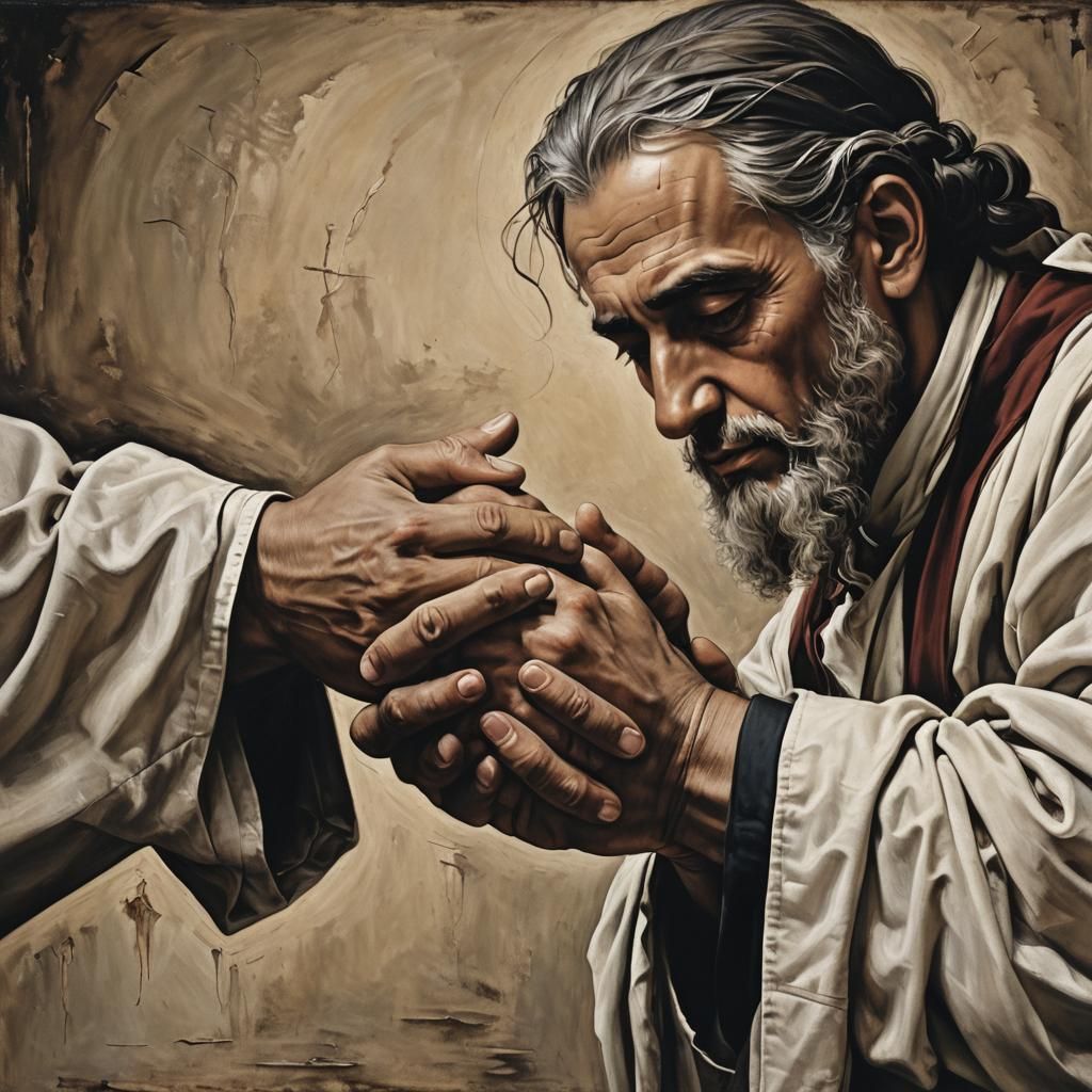 Contrition, forgiveness, reconciliation - AI Generated Artwork ...