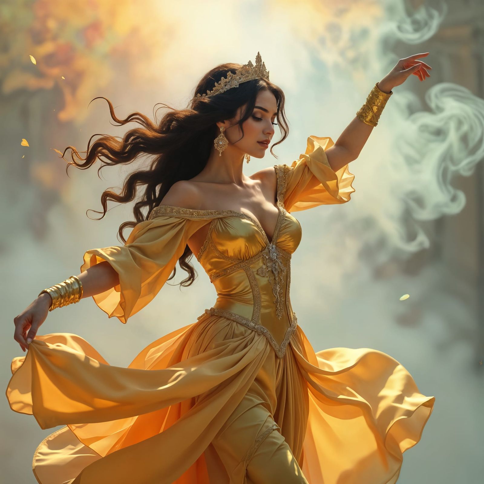 Ethereal Fantasy Golden Beauty. #2 - Ethereal Fantasy Golden...