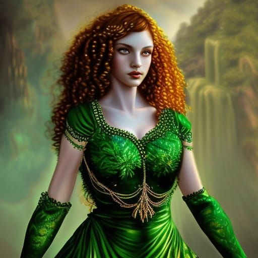 Irish Princess - AI Generated Artwork - NightCafe Creator