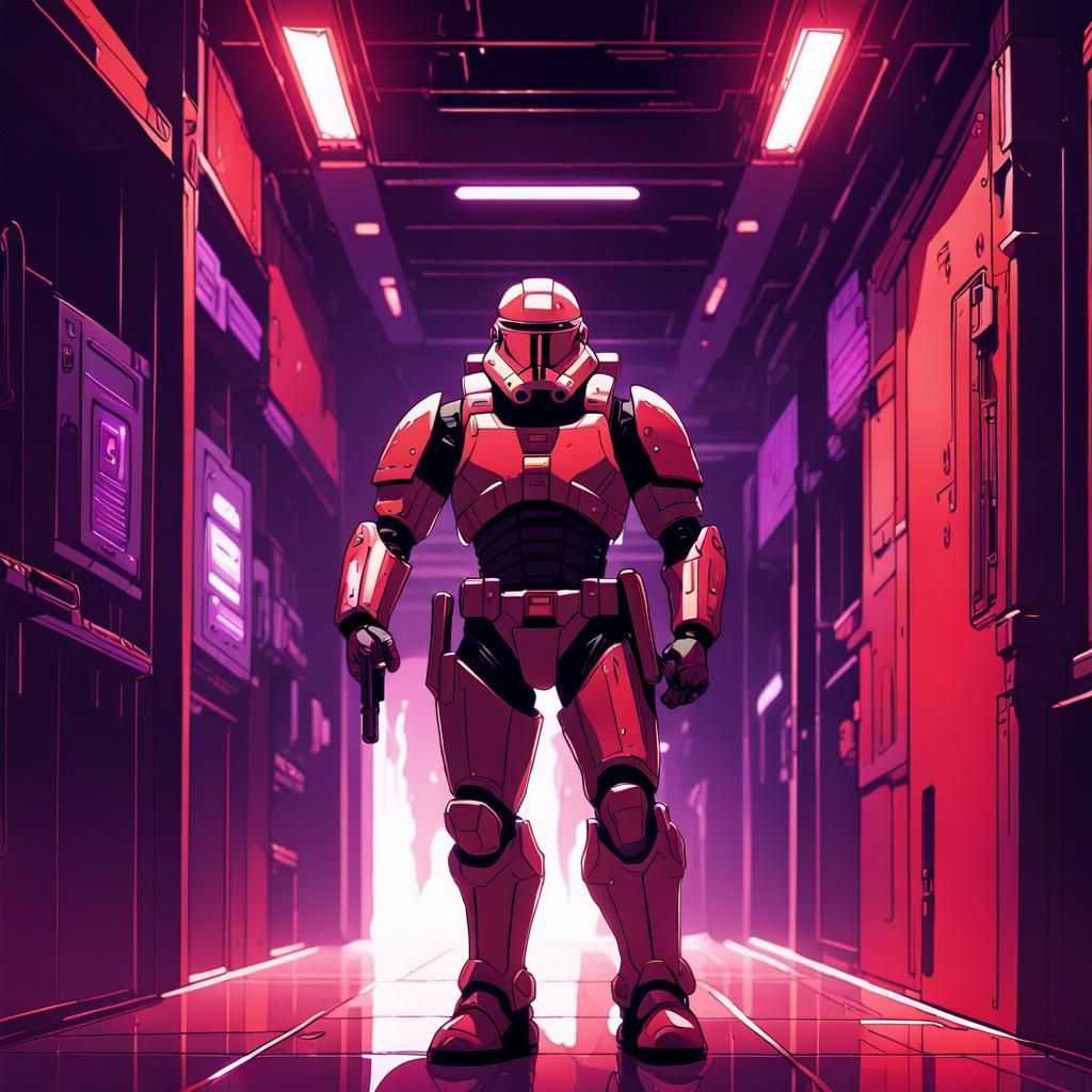 Special Ops Space Trooper - AI Generated Artwork - NightCafe Creator