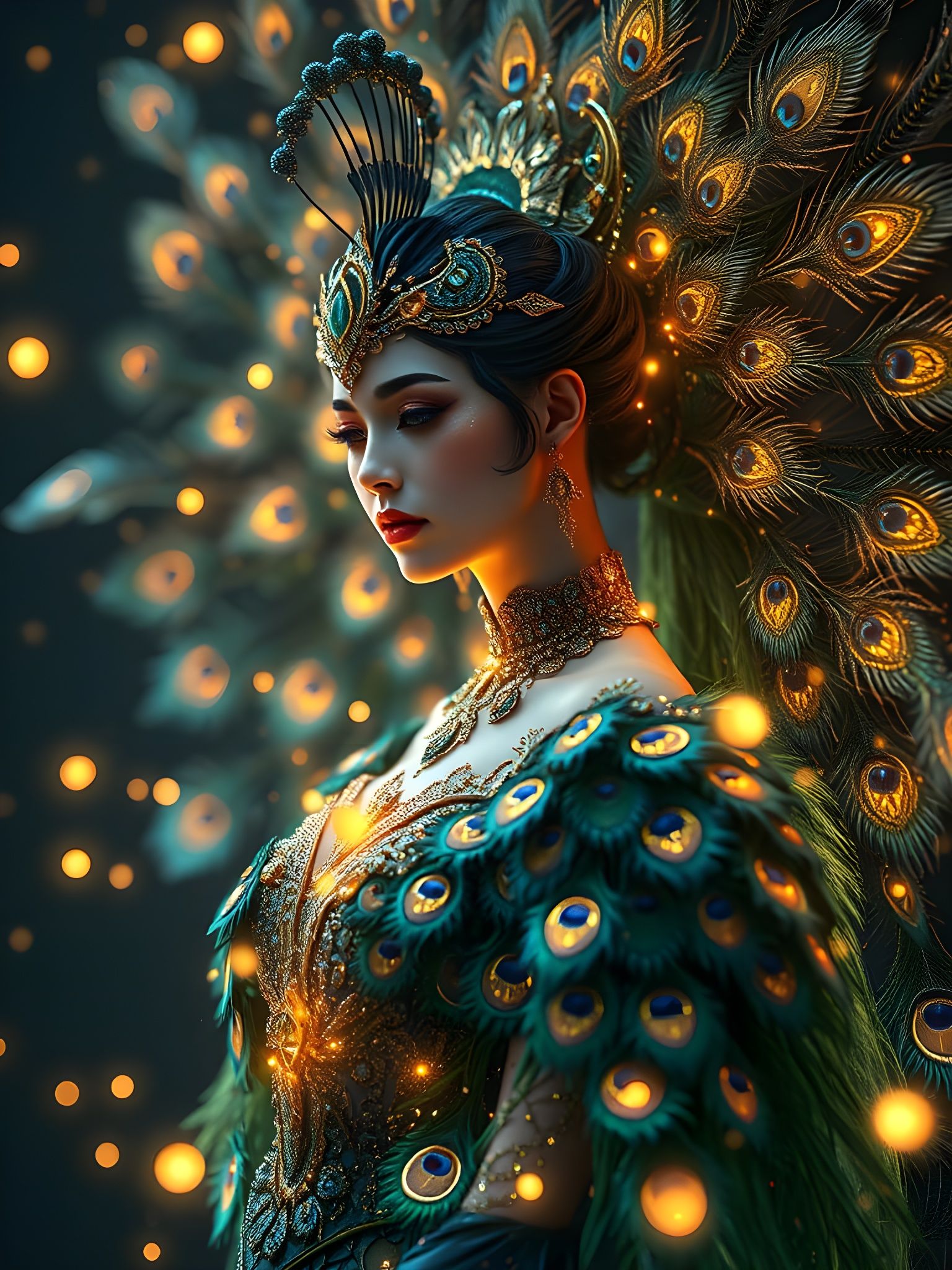 The Queen of Peacocks - The Queen of Peacocks