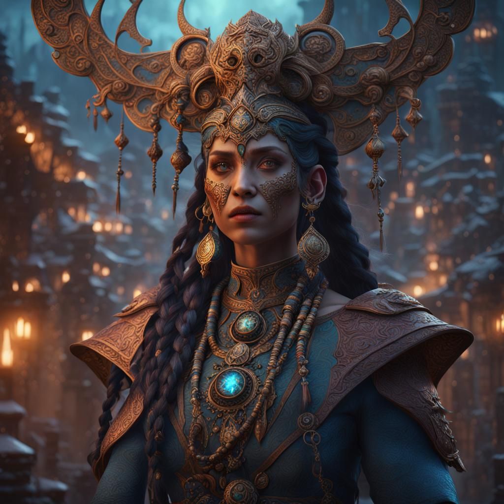 muha woman - AI Generated Artwork - NightCafe Creator