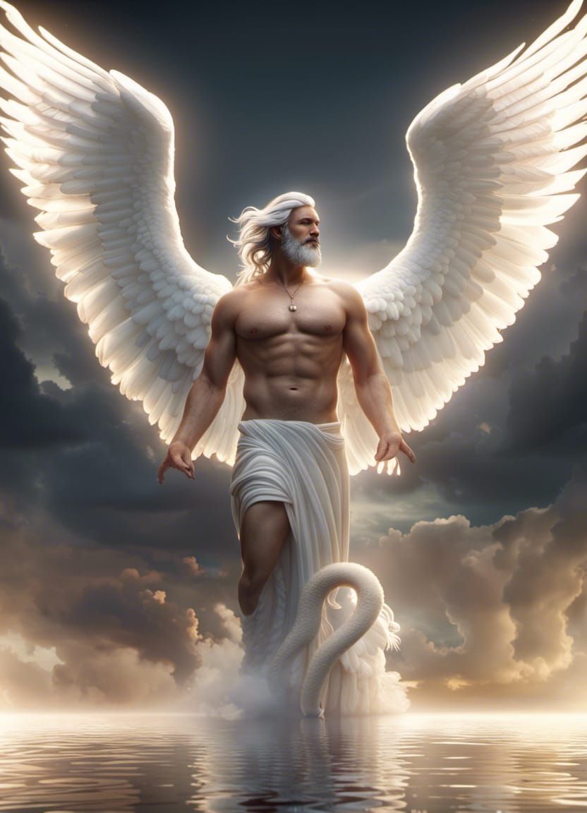 When Zeus’ transformation into a swan doesn’t quite come off … - AI ...