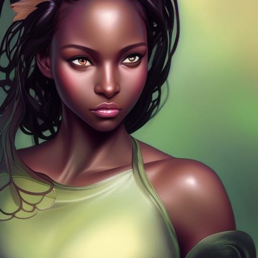Fantasy girl - AI Generated Artwork - NightCafe Creator