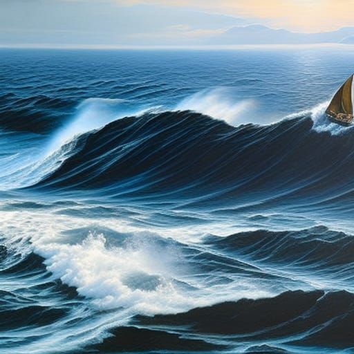 Ocean - AI Generated Artwork - NightCafe Creator