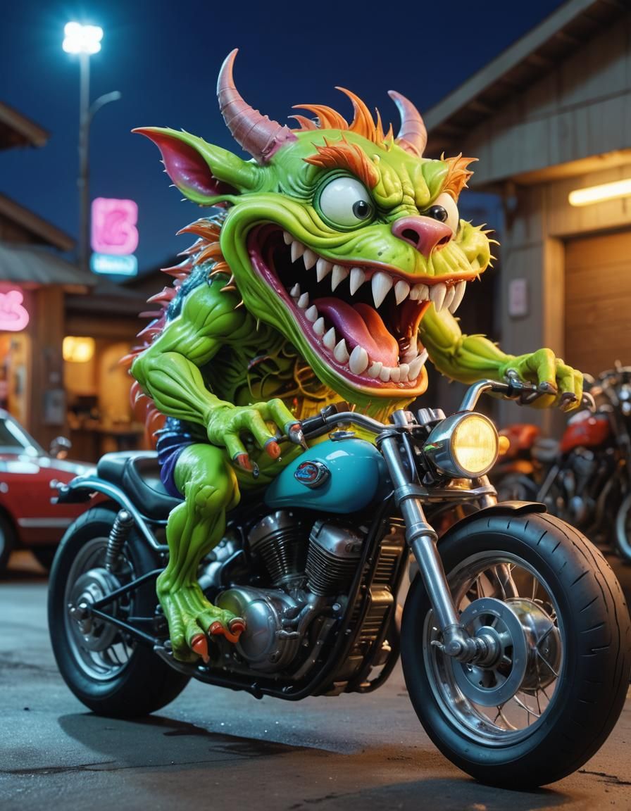 Crazy Rat-Fink - AI Generated Artwork - NightCafe Creator