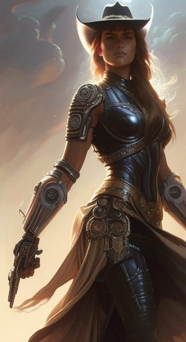 Fashion: Western - AI Generated Artwork - NightCafe Creator