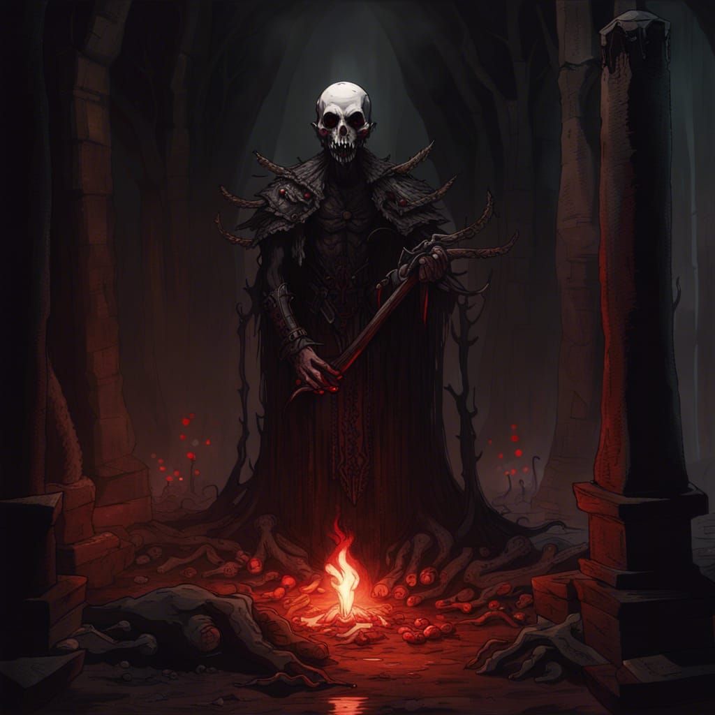Sinister Ritual - AI Generated Artwork - NightCafe Creator