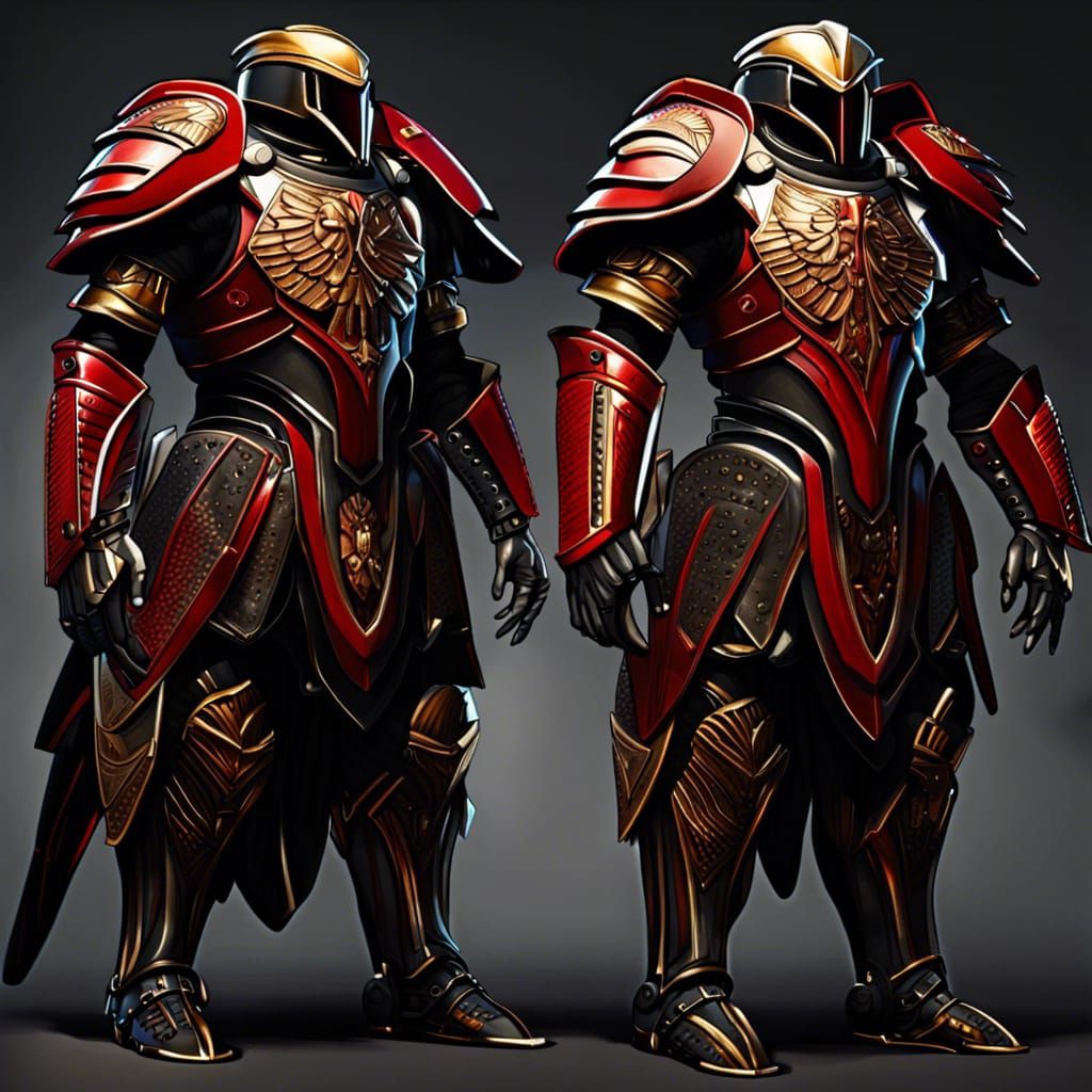 Intergalactic Roman Empire Praetorian Guards - AI Generated Artwork ...