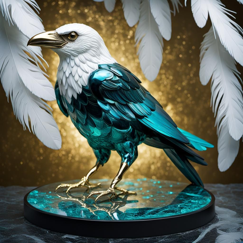 Crow - AI Generated Artwork - NightCafe Creator