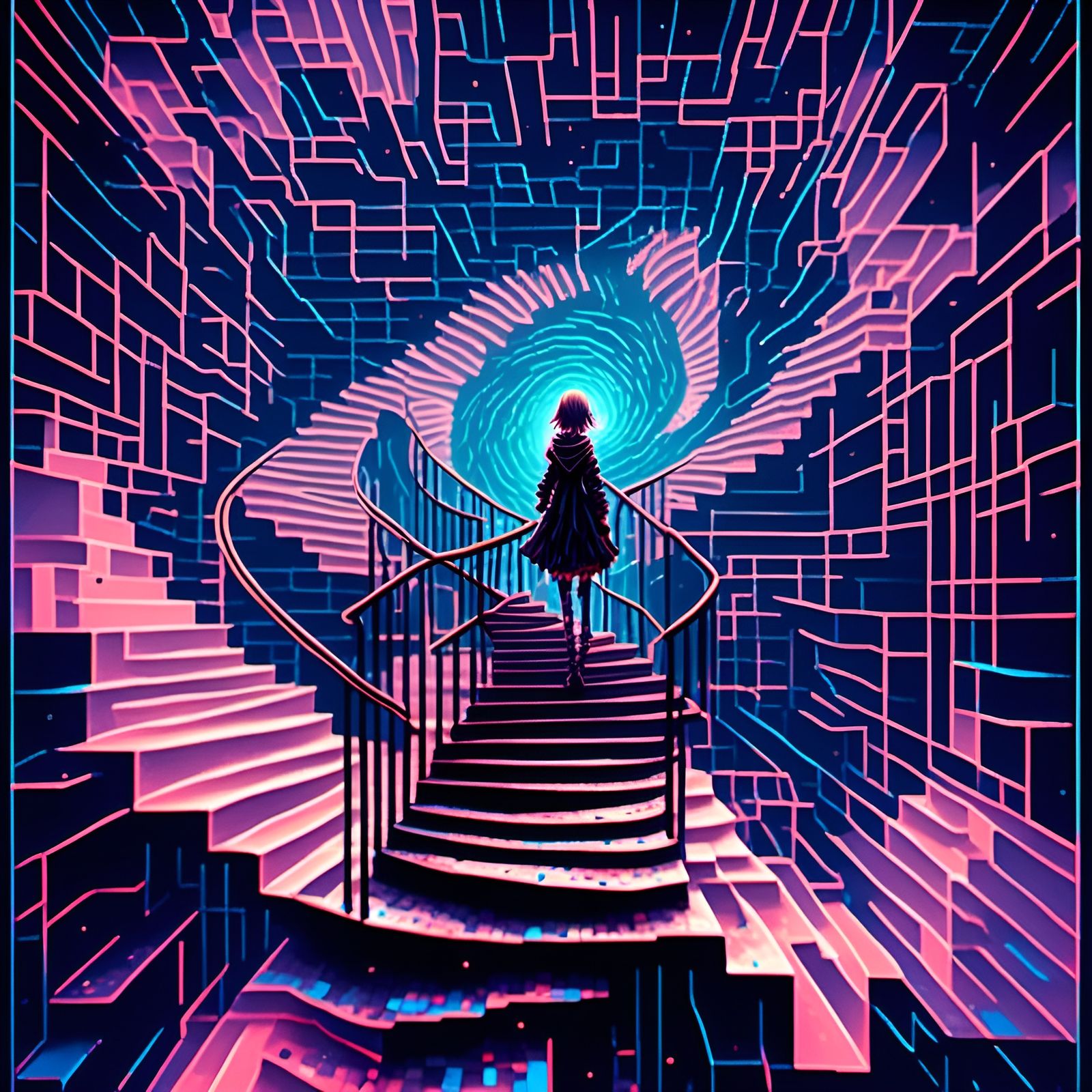 spiral - AI Generated Artwork - NightCafe Creator