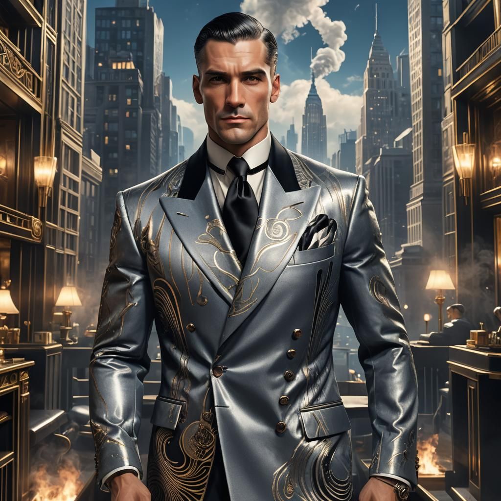 Manhattan Tycoon - AI Generated Artwork - NightCafe Creator