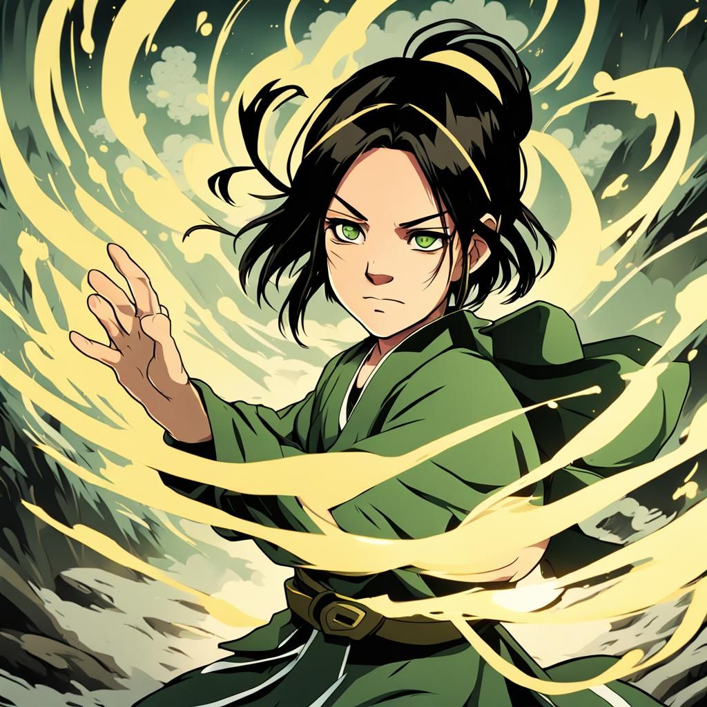 Earthbender but in a different style - AI Generated Artwork - NightCafe ...