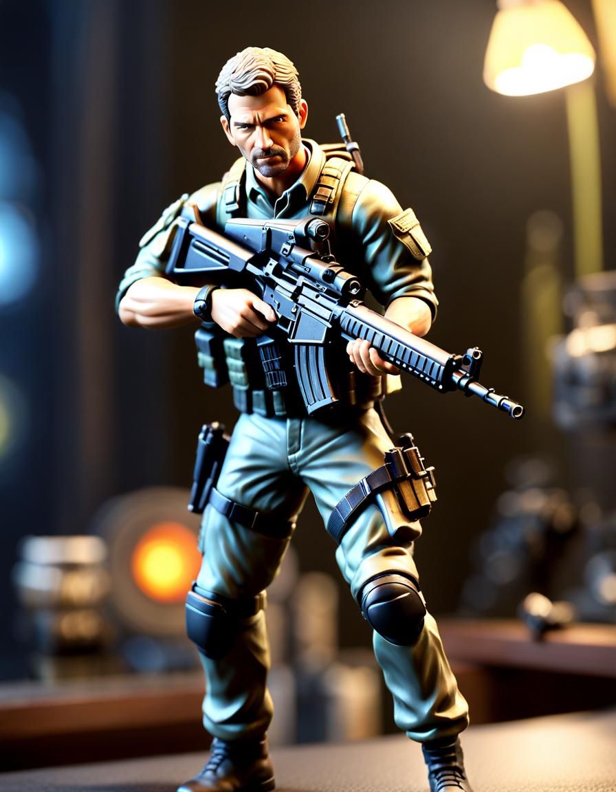 COD Action Figure - AI Generated Artwork - NightCafe Creator
