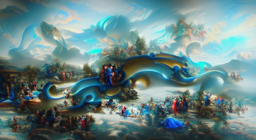 Puff the Magic Dragon : r/nightcafe