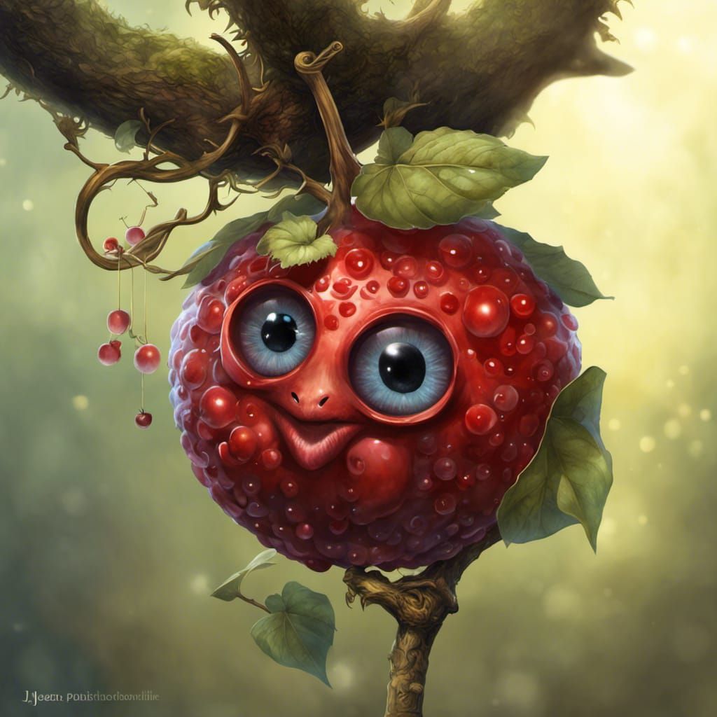 Magical Fruit Fae - AI Generated Artwork - NightCafe Creator