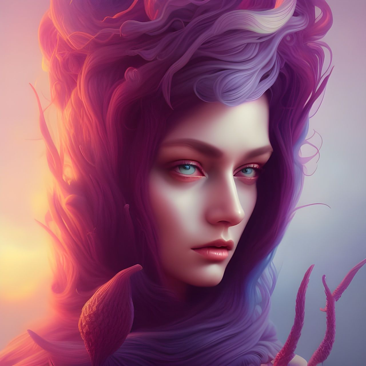 Purple - AI Generated Artwork - NightCafe Creator