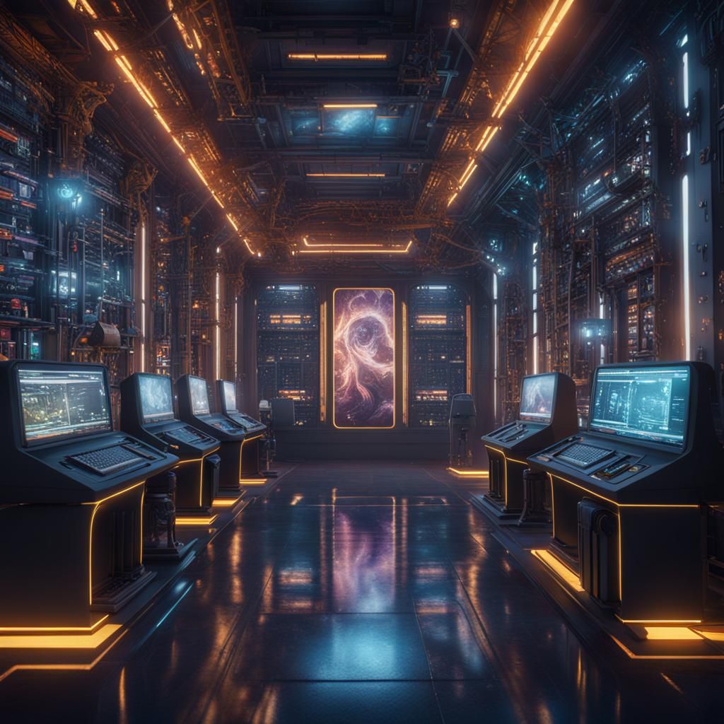 you are computer program running on a supercomputer what do you see ...