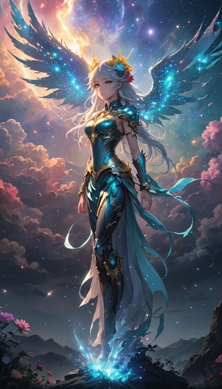 Sapphire - Enchanted by Starlight - AI Generated Artwork - NightCafe ...