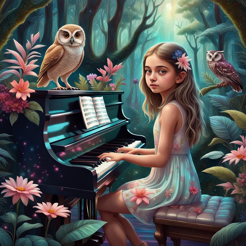 MELODY - AI Generated Artwork - NightCafe Creator