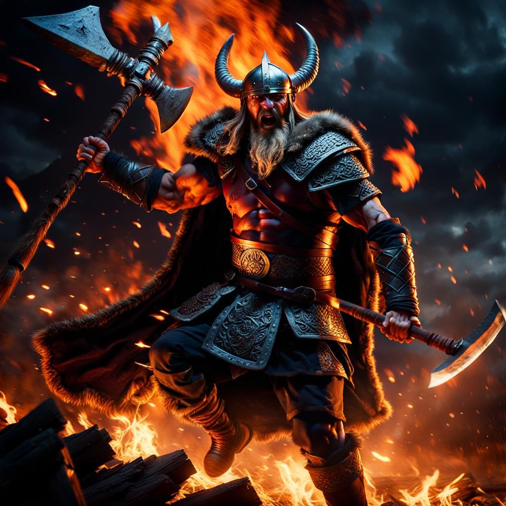 The Viking - AI Generated Artwork - NightCafe Creator
