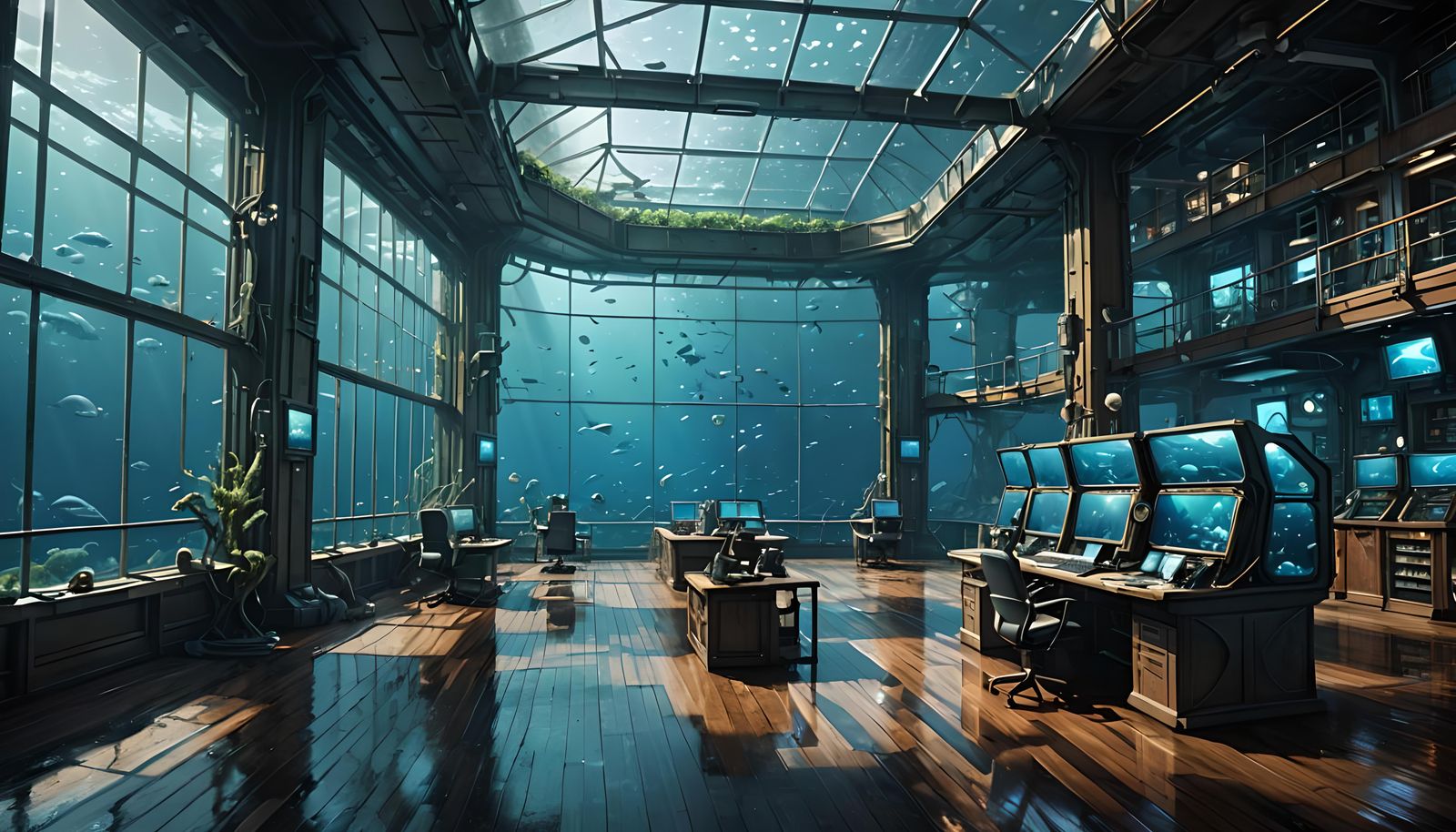 Ocean Station 7 - AI Generated Artwork - NightCafe Creator